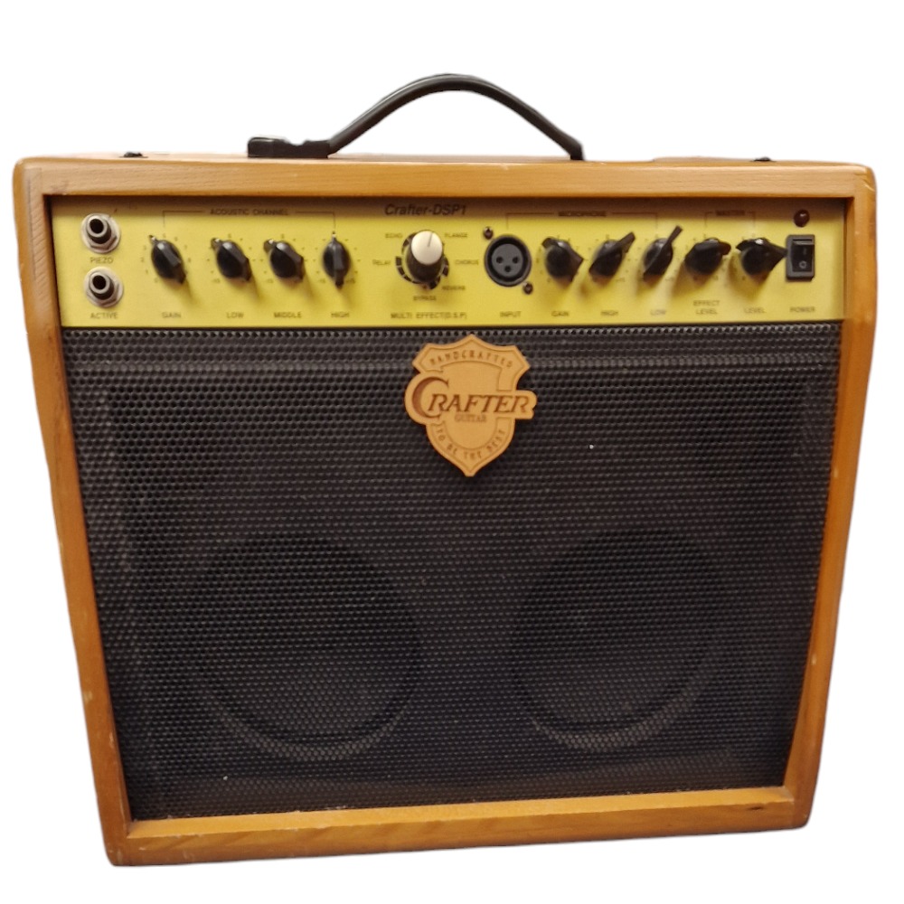 Pre-owned Crafter DSP-1 Combo 30W Acoustic & Microphone Amp - Own4Less